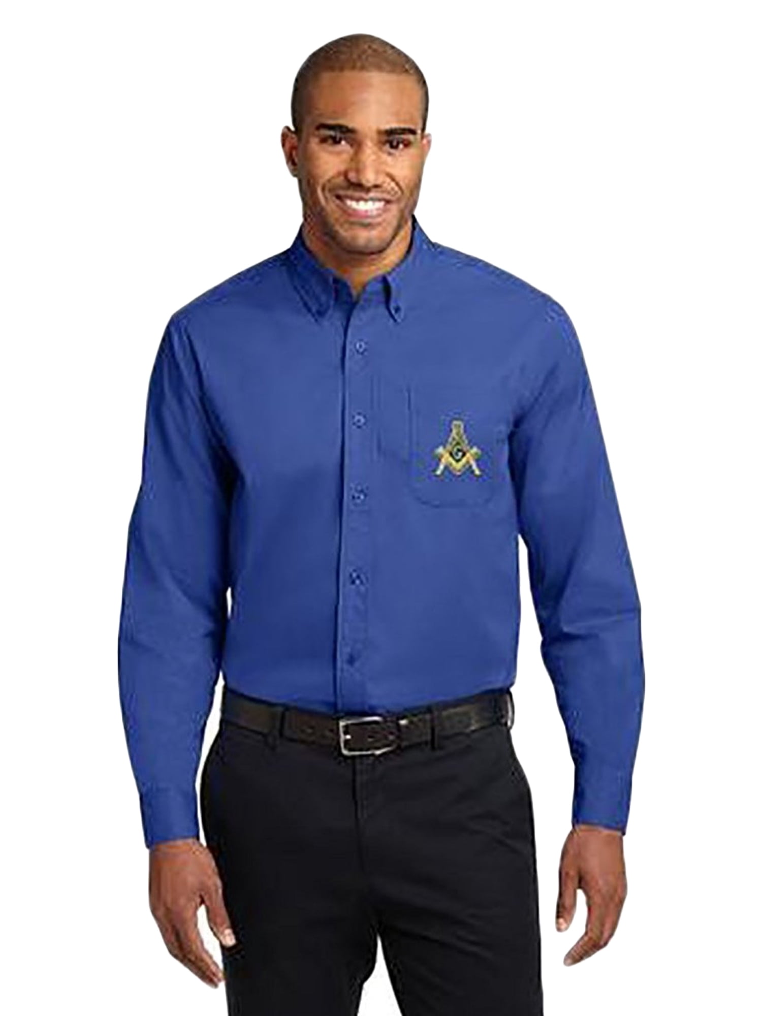 Mason/Freemasons Greek Letter Oxford X-Large Sky Blue - Walmart.com