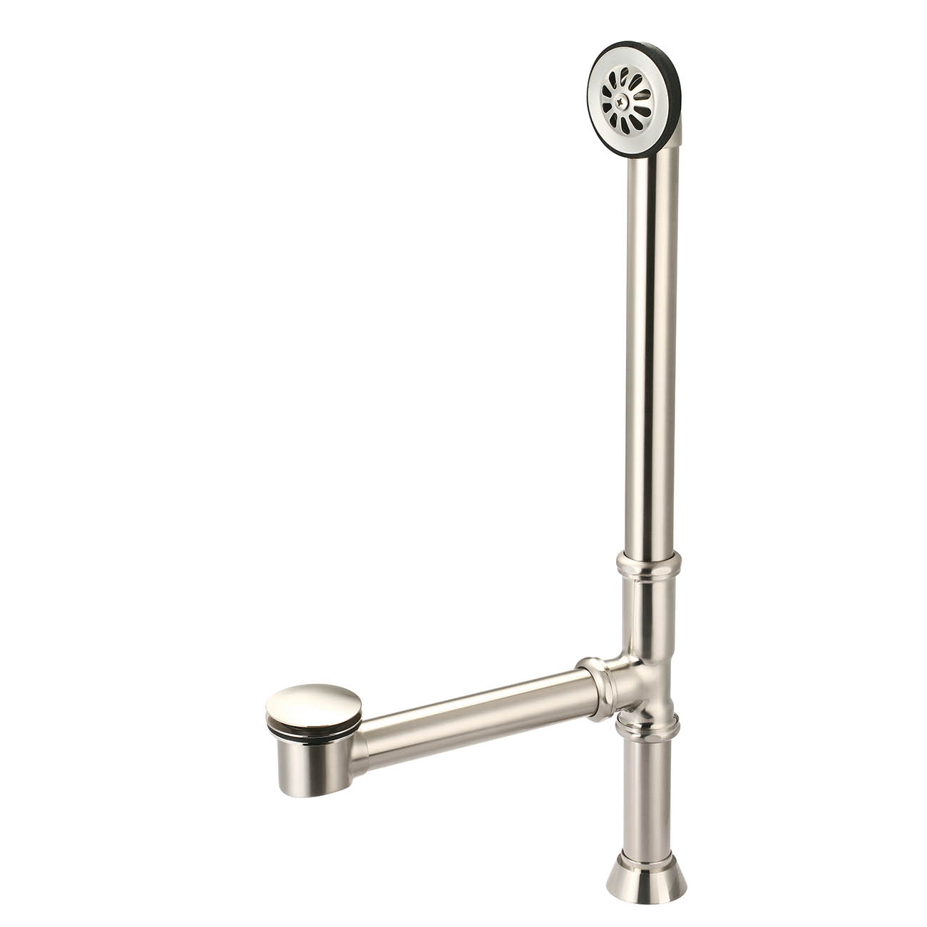 Mason Hill Collection Extended Toe Tapper Pop-Up Clawfoot Tub Drain ...