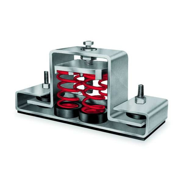Mason Industries Floor-Mount Vibration Isolator,5 1/8"H 5XR66 - Walmart.com