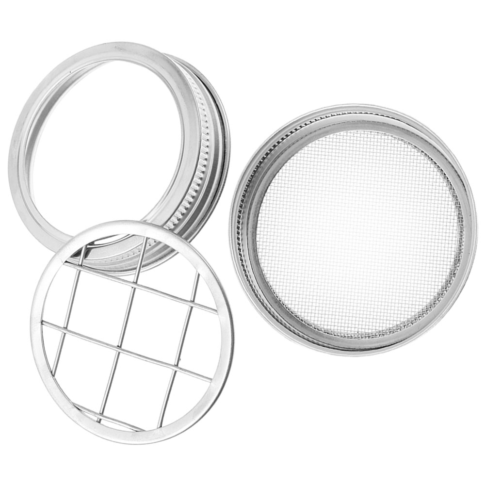 Sprouting Lid Set Stainless Steel Durable Kitchen Tool for Straining ...