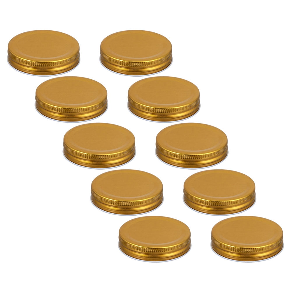 Jar Lids Regular Mouth Small Tinplate Cover Covers Canning Cap Reusable ...