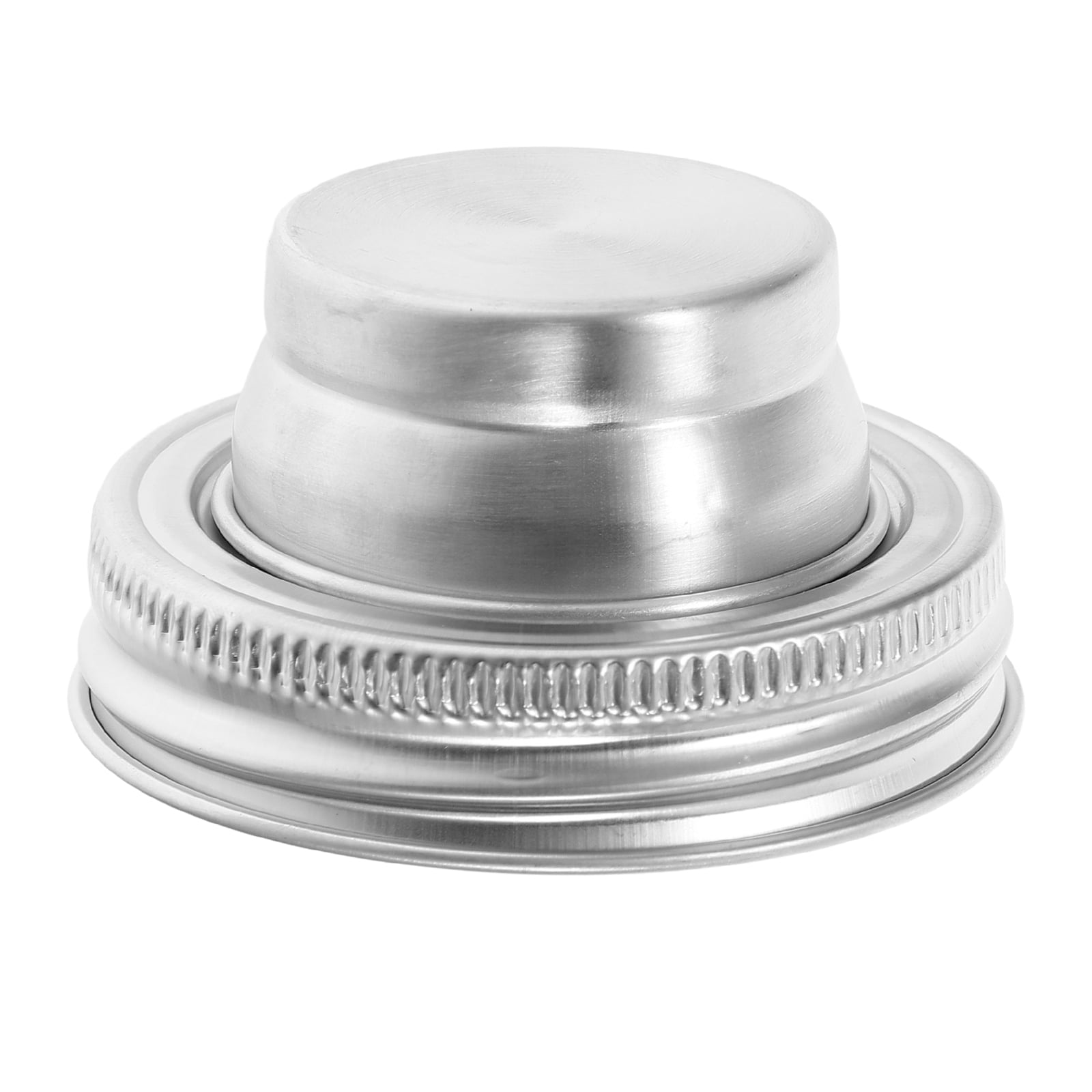Mason Jar Shaker Lids Stainless Steel Spice Lid Dredge Flour Mix Salt ...