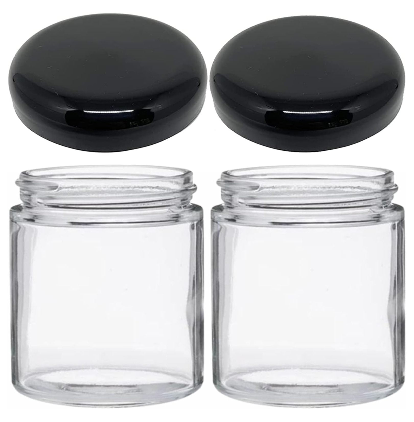 Mason Jars 16 oz Glass Extra Wide Mouth Pint Storage Jars with Lids ...