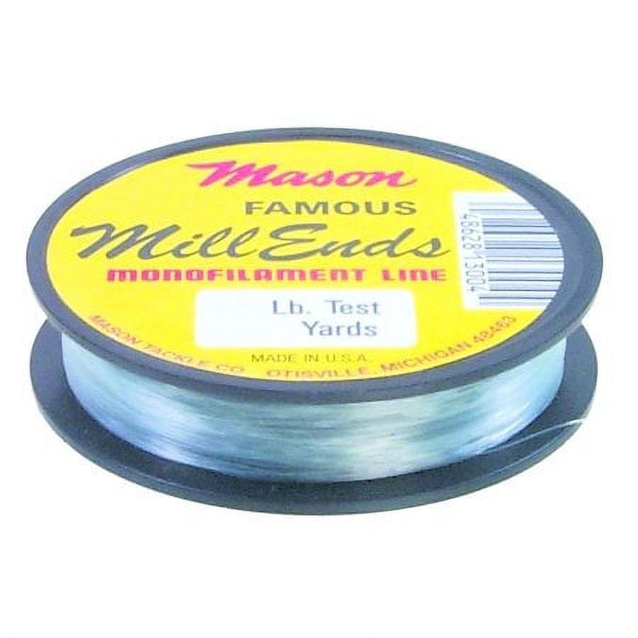 Mason ME-12 Mill end Mono Leader Clear Baker's Dozen - 13 Spools per - Walmart.com
