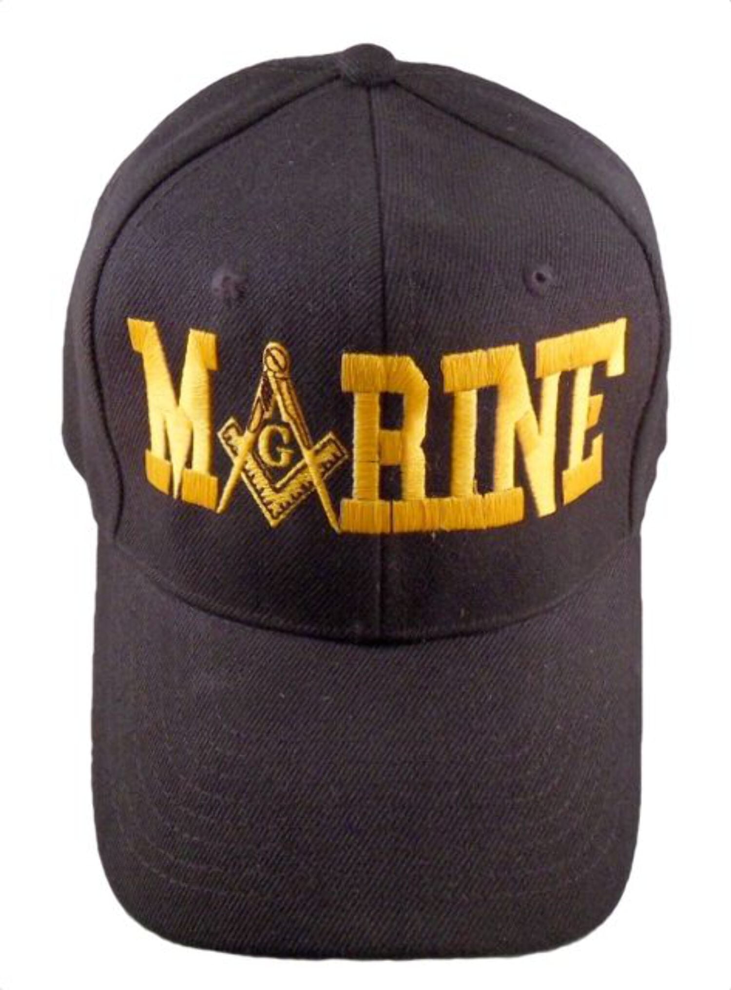 Mason Marine Cap - Black USMC - Walmart.com