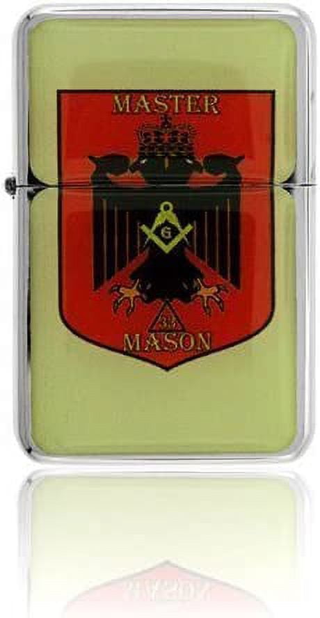 Mason Masonic 33rd Degree Wind Proof Oil Lighter Master - Walmart.com