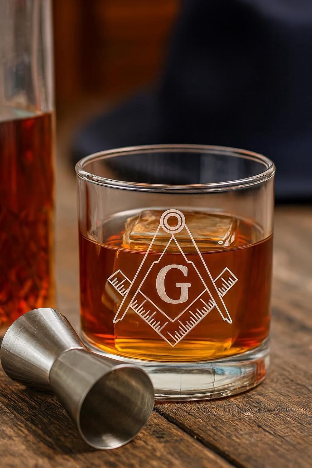 Mason Masons Masonic Live Better Logo Symbols - 3D Laser Engraved ...