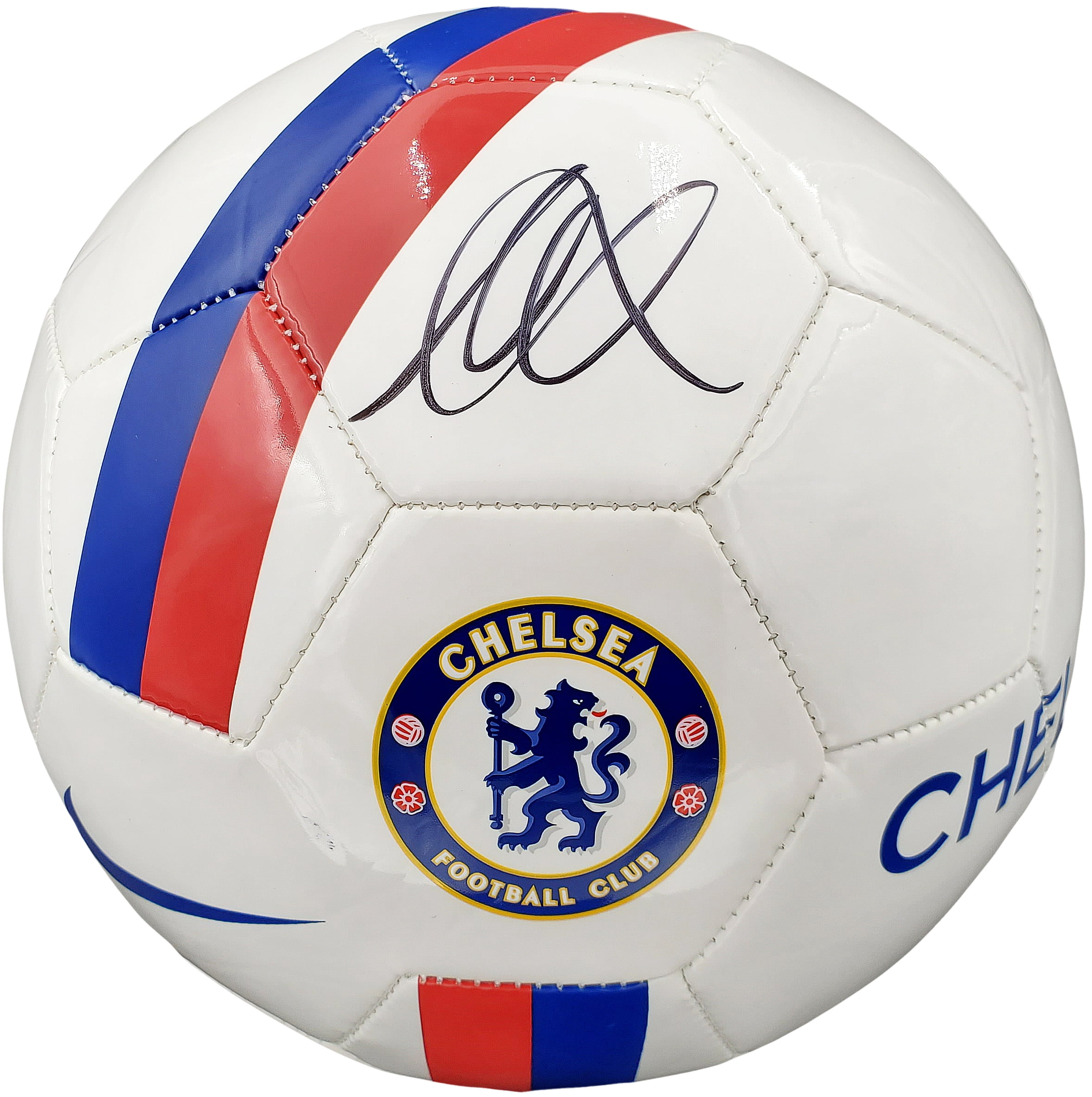 Mason Mount Autographed White Nike Soccer Ball Chelsea F.C. Beckett BAS ...