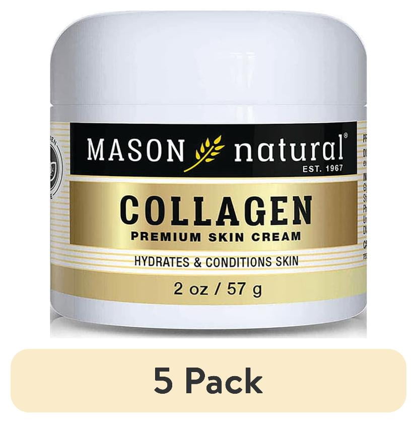 (5 pack) Mason Natural Collagen Premium Skin Cream 2 oz Cream - Walmart.com