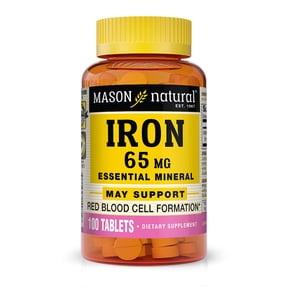 Nu-Iron 150 High Absorption Gentle Iron Supplement Capsules, 100 Count ...
