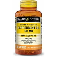 Mason Natural Enteric Coated Peppermint Oil Capsules - Pure 50mg for ...