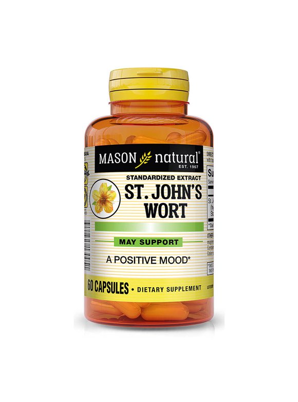St. John's Wort in Mood & Stress Support Supplements - Walmart.com