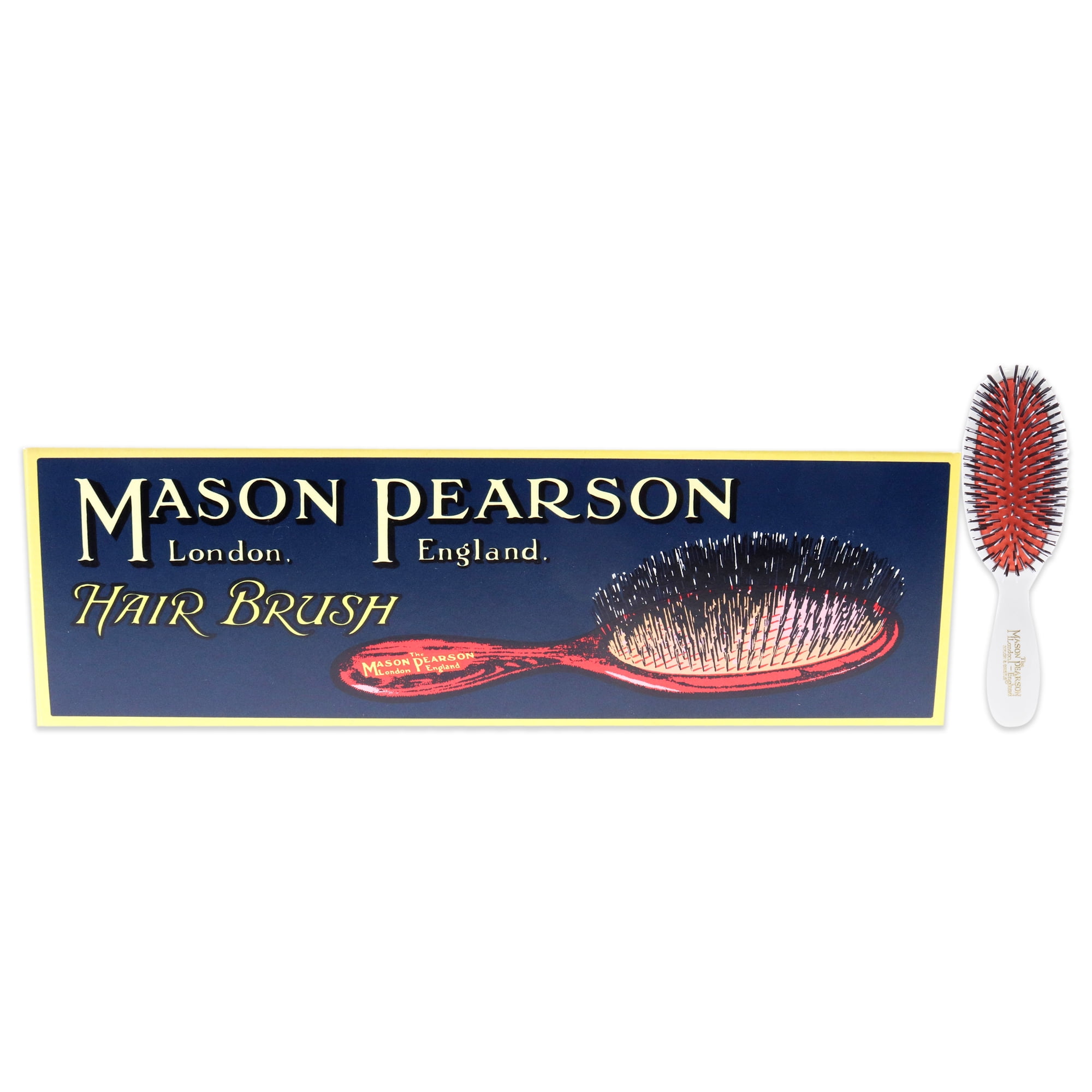 Mason Pearson Pocket Bristle and Nylon Brush - BN4 Ivory, 1 Pc Hair ...