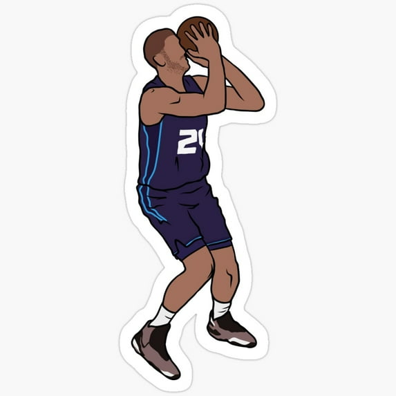 Mason Plumlee Lefty Jumper Sticker Phone Decal Water Bottle Stickers ...