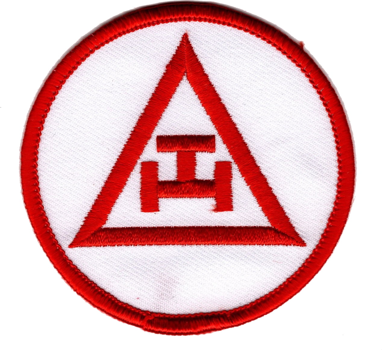 Mason Royal Arch Triple Tau Symbol Iron-On Patch [Red - 2.75 ...