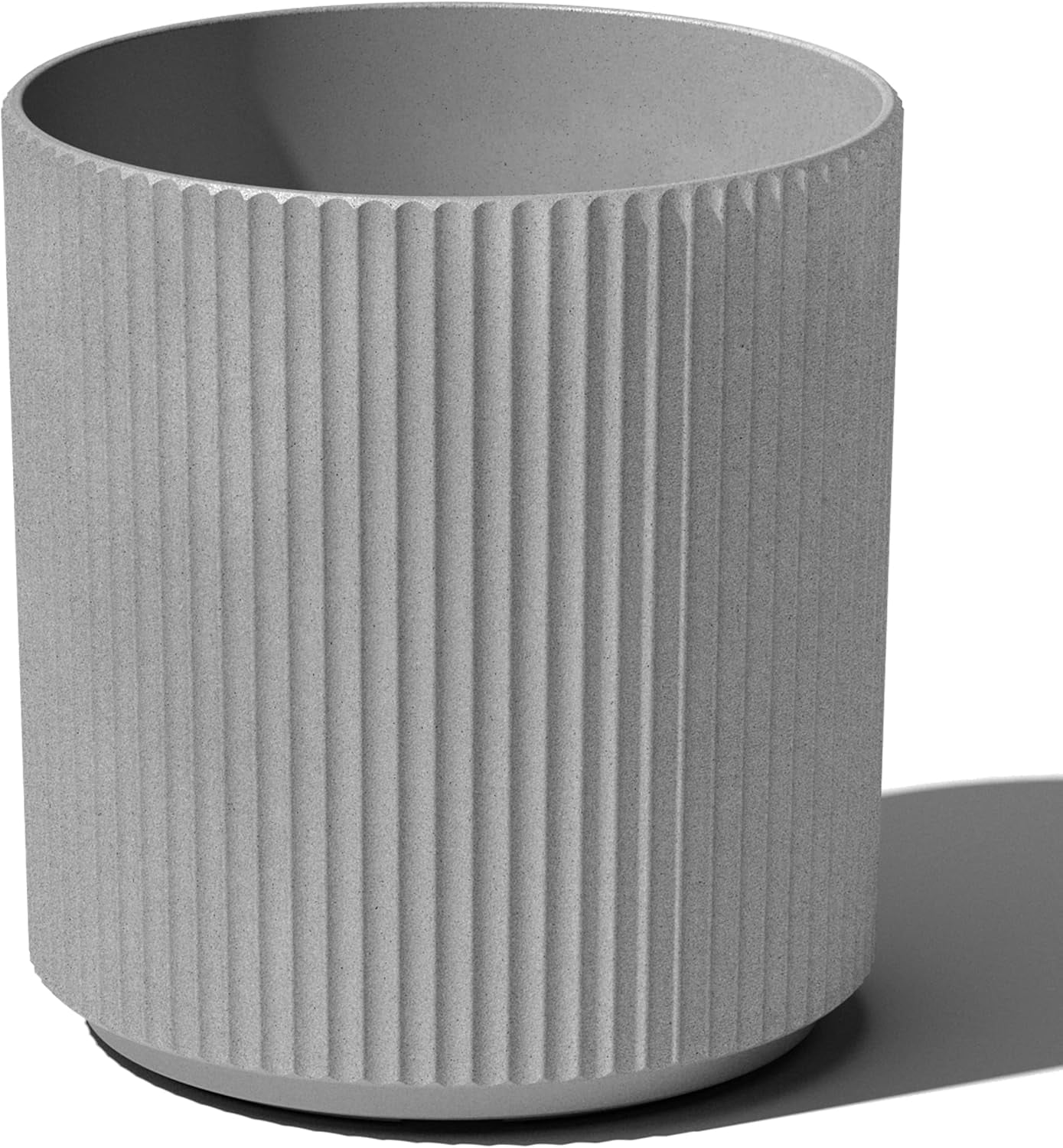 Mason Series Demi Planter - Large Round Planter for Indoor or Outdoor ...