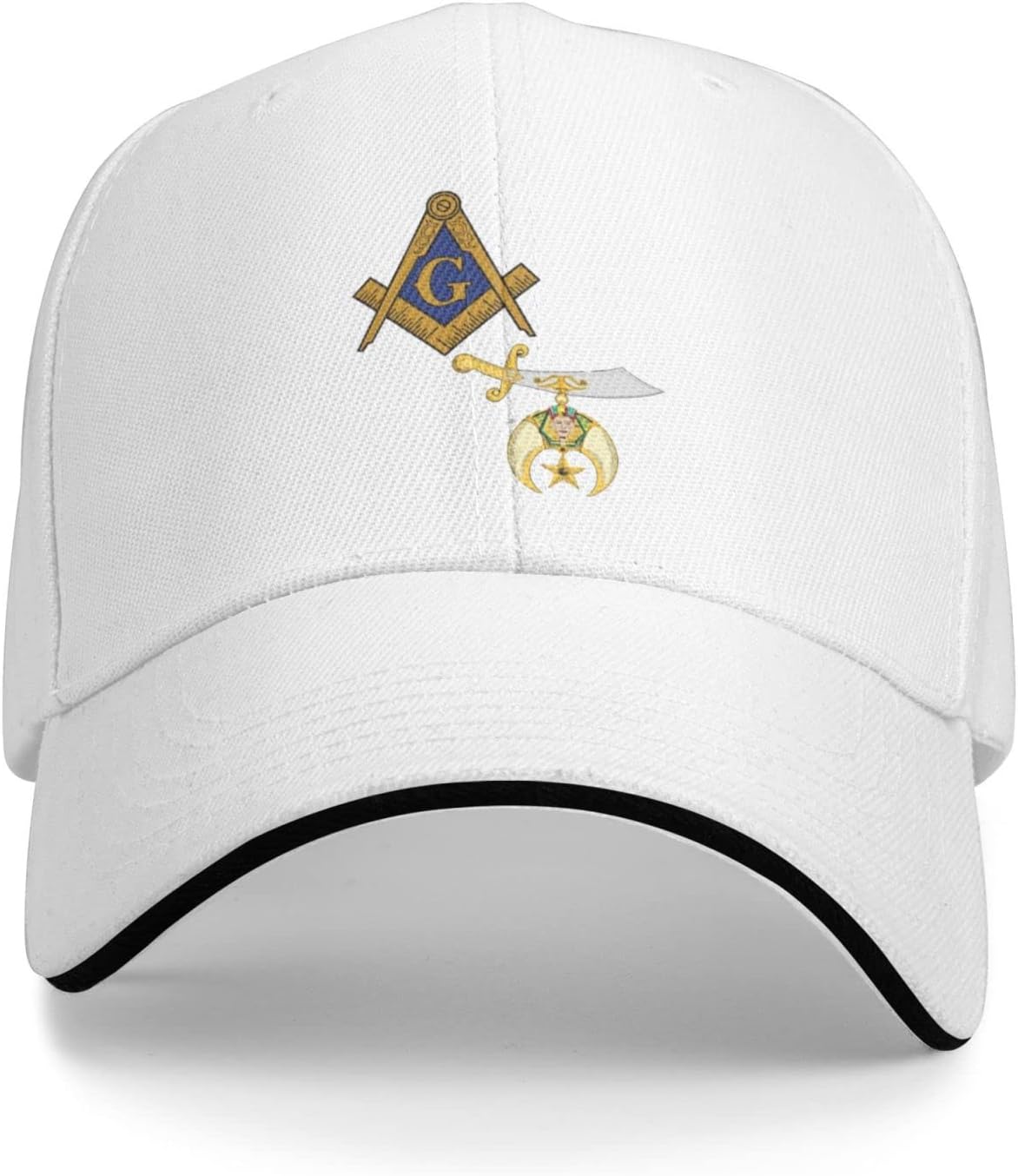 Mason Shriner Split Masonic Shrine Noble Gifts Gray Classic Hat Men ...