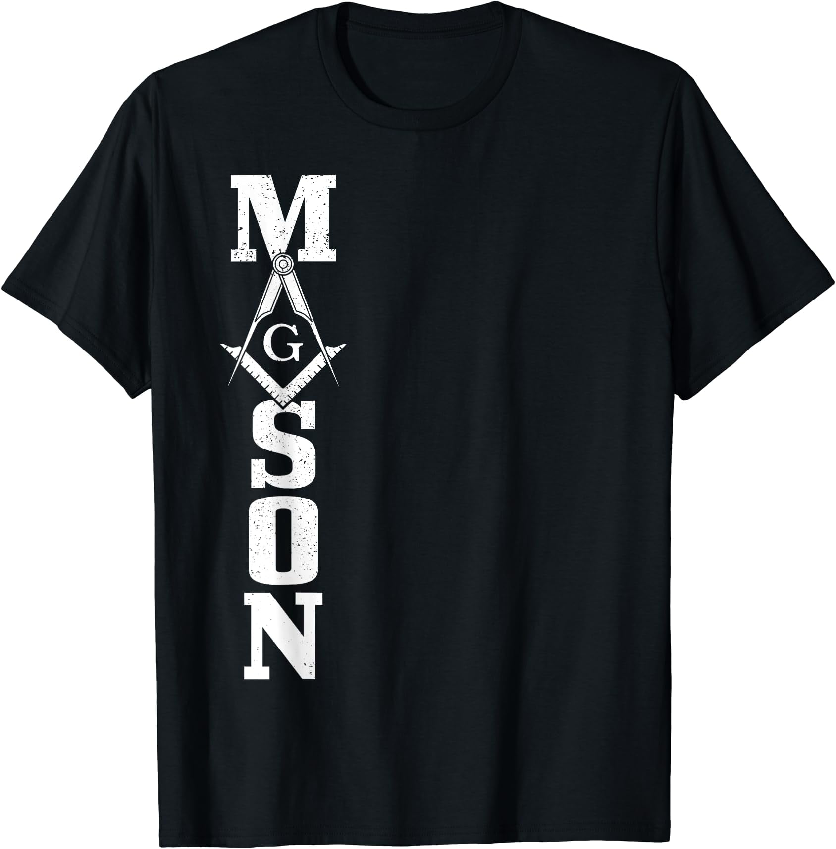 Mason Square & Compass Masonic Symbol Freemason Shriner T-Shirt ...