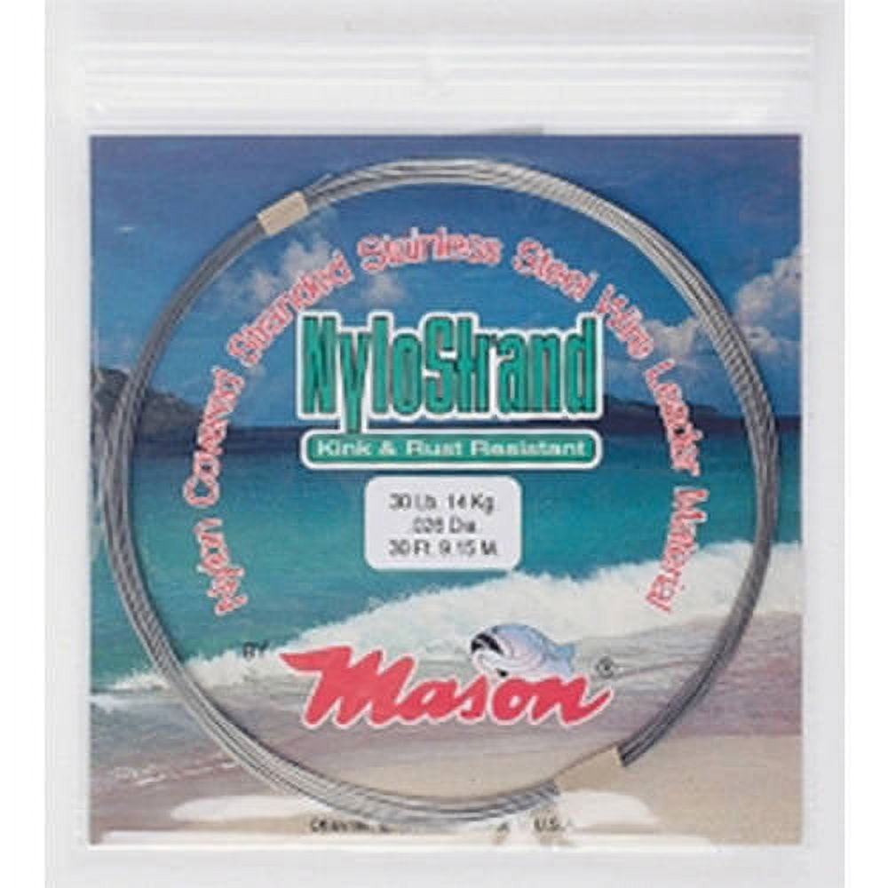 Mason Tackle Company NYLOSTRAND Leader Wire - Walmart.com