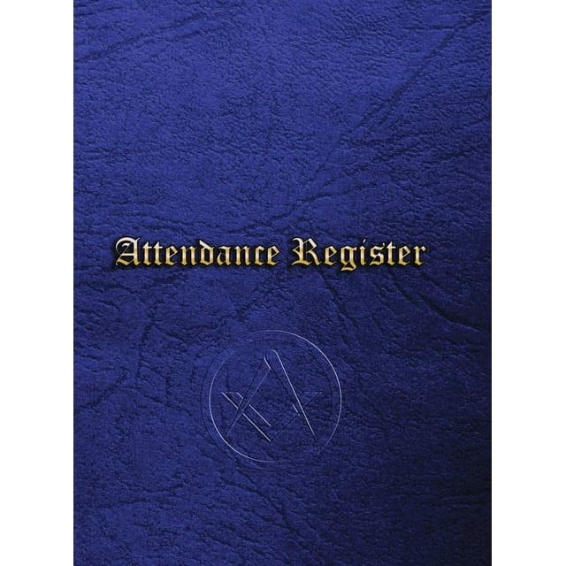 Masonic Attendance Register: Craft Signature Book (Hardcover) - Walmart.com