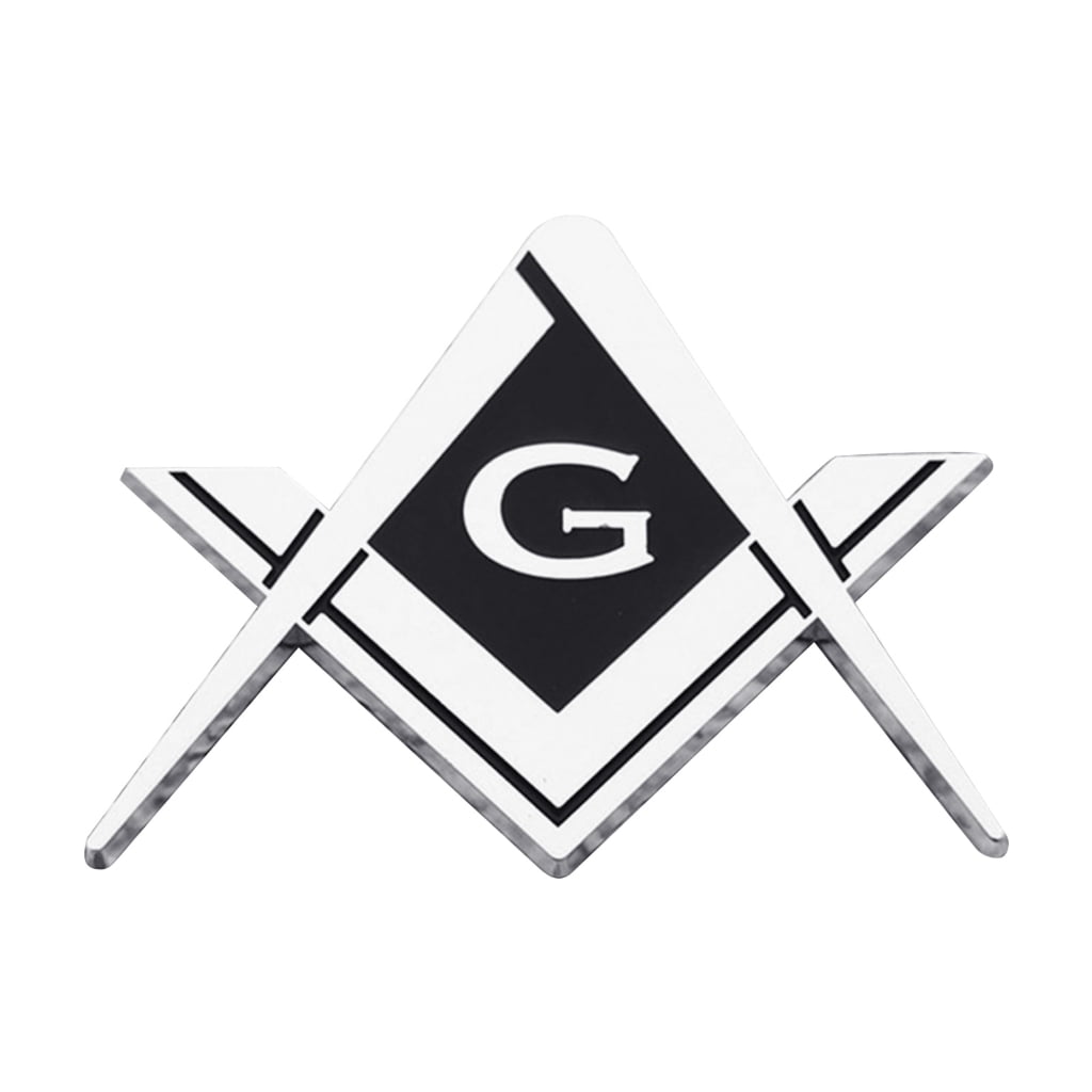 Masonic Car Emblems Decal for Auto Truck Motorcycle Car Bikes Easy ...