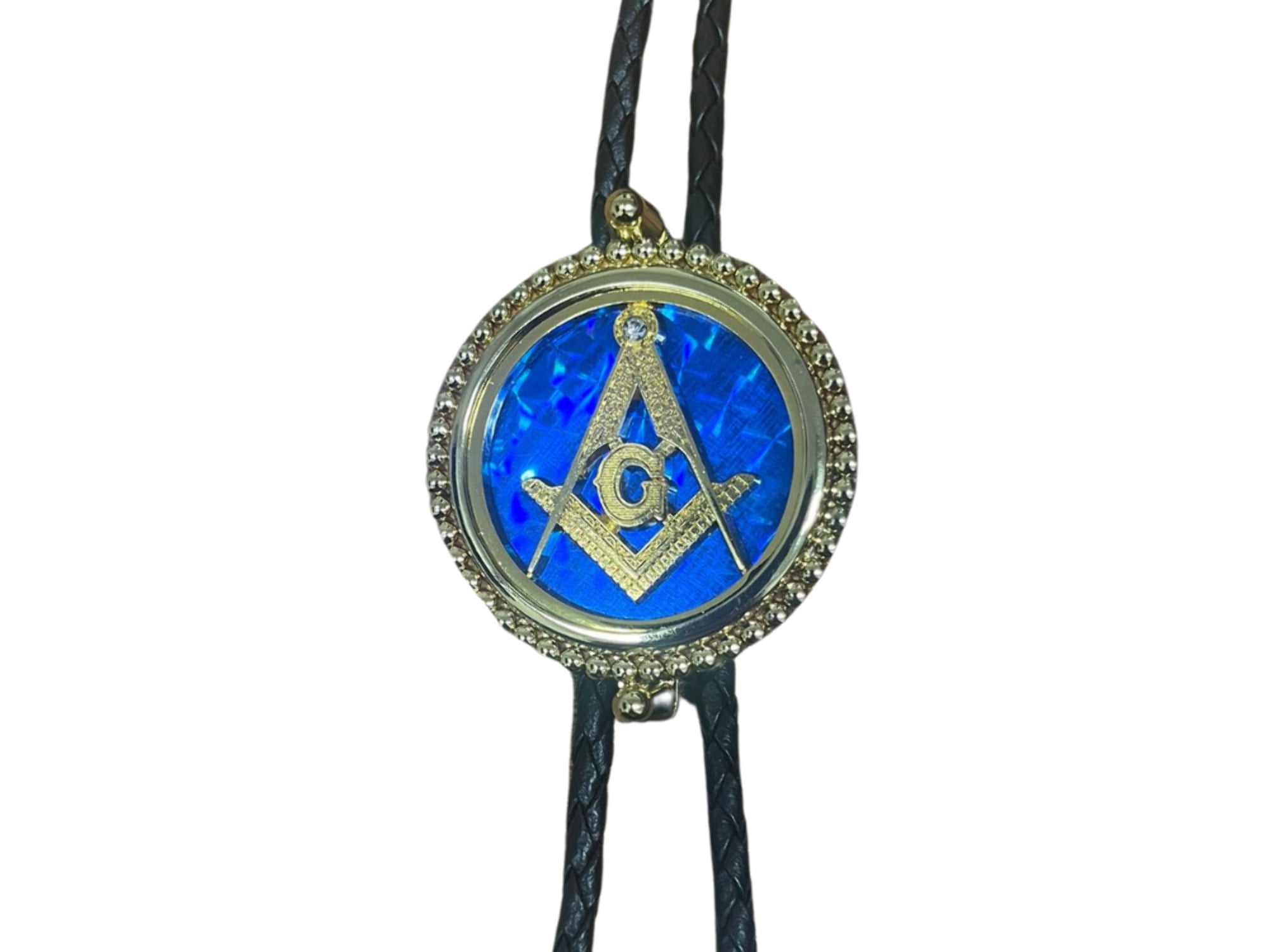 Masonic Freemasons Gold Tone Rodeo Western Cowboy Bolotie , Rodeo Texas ...