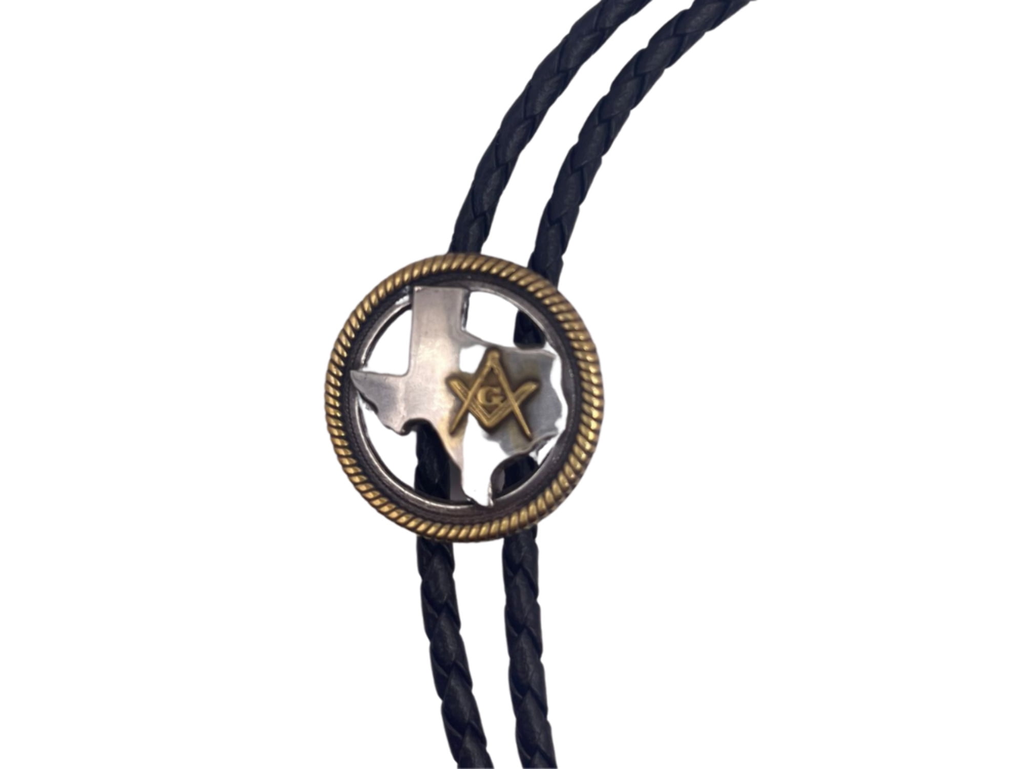 Masonic Freemasons Silver Rodeo Western Cowboy Bolotie , Rodeo Texas ...