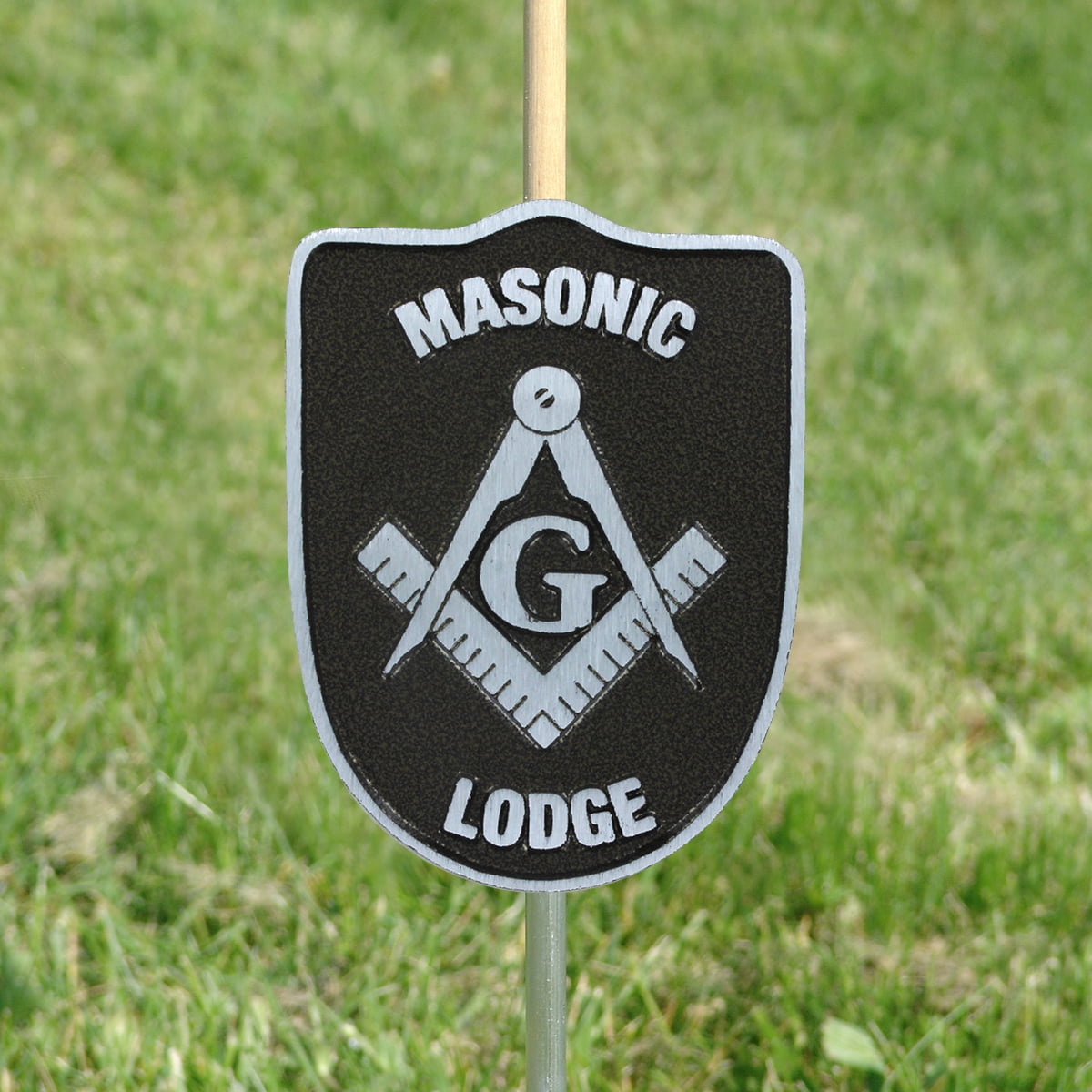 Masonic Grave Marker - Aluminum - Walmart.com