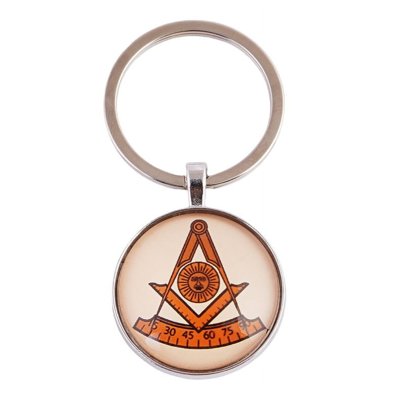 Masonic Keyring Masonic Symbolic, Perfect for Freemasons & Collectors ...