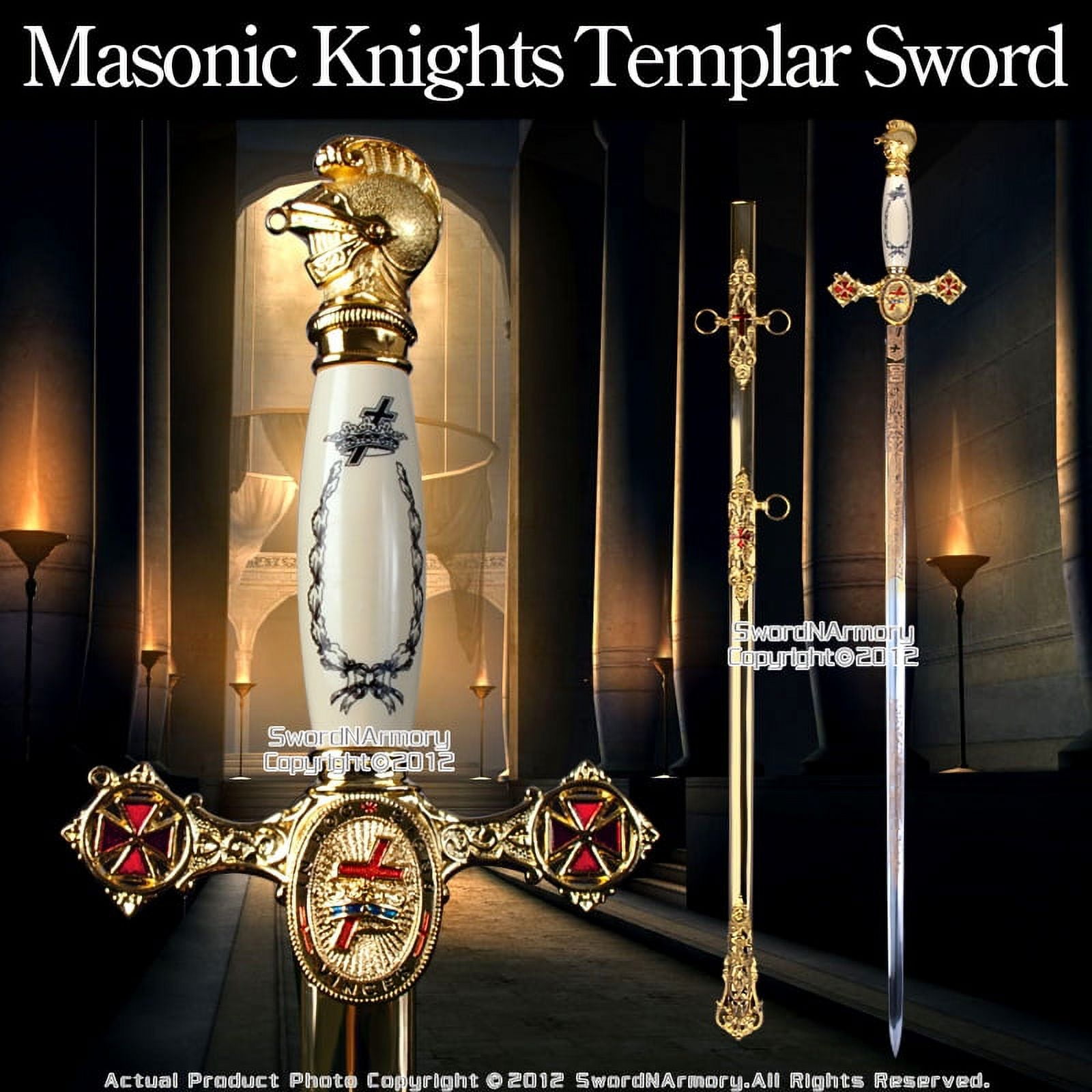 Masonic Knights Templar Sword
