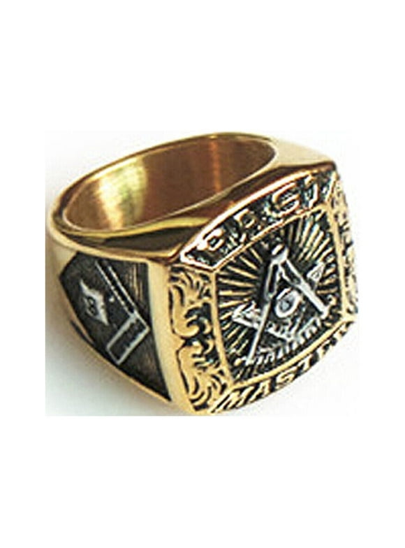 Gold Masonic Rings