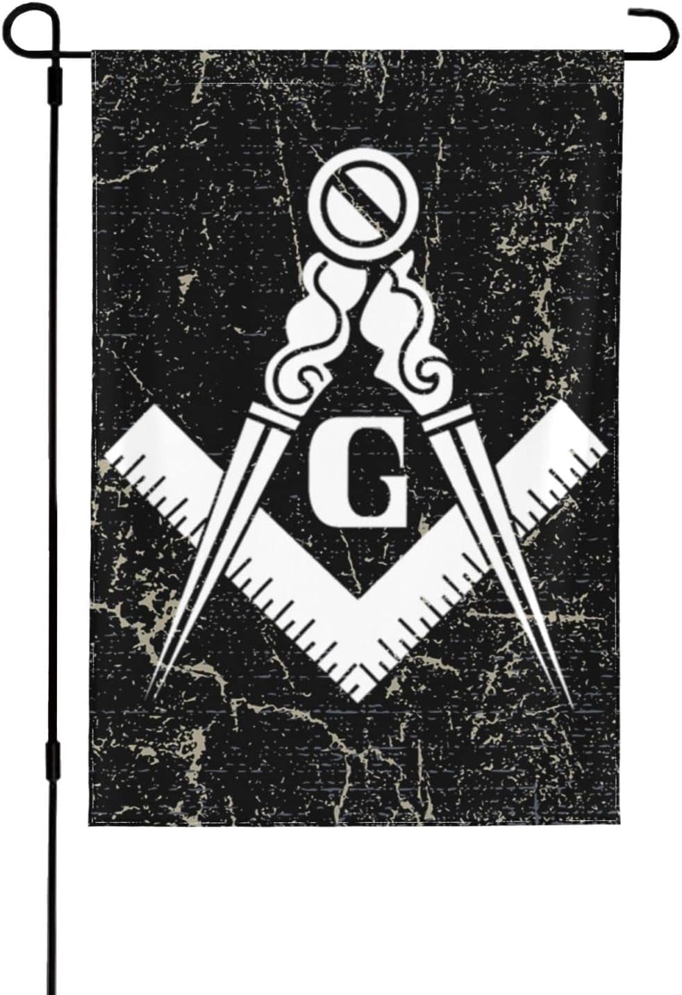 Masonic Shrine Symbol Gift Garden Flag outdoor yard flags 12.5"x18 ...