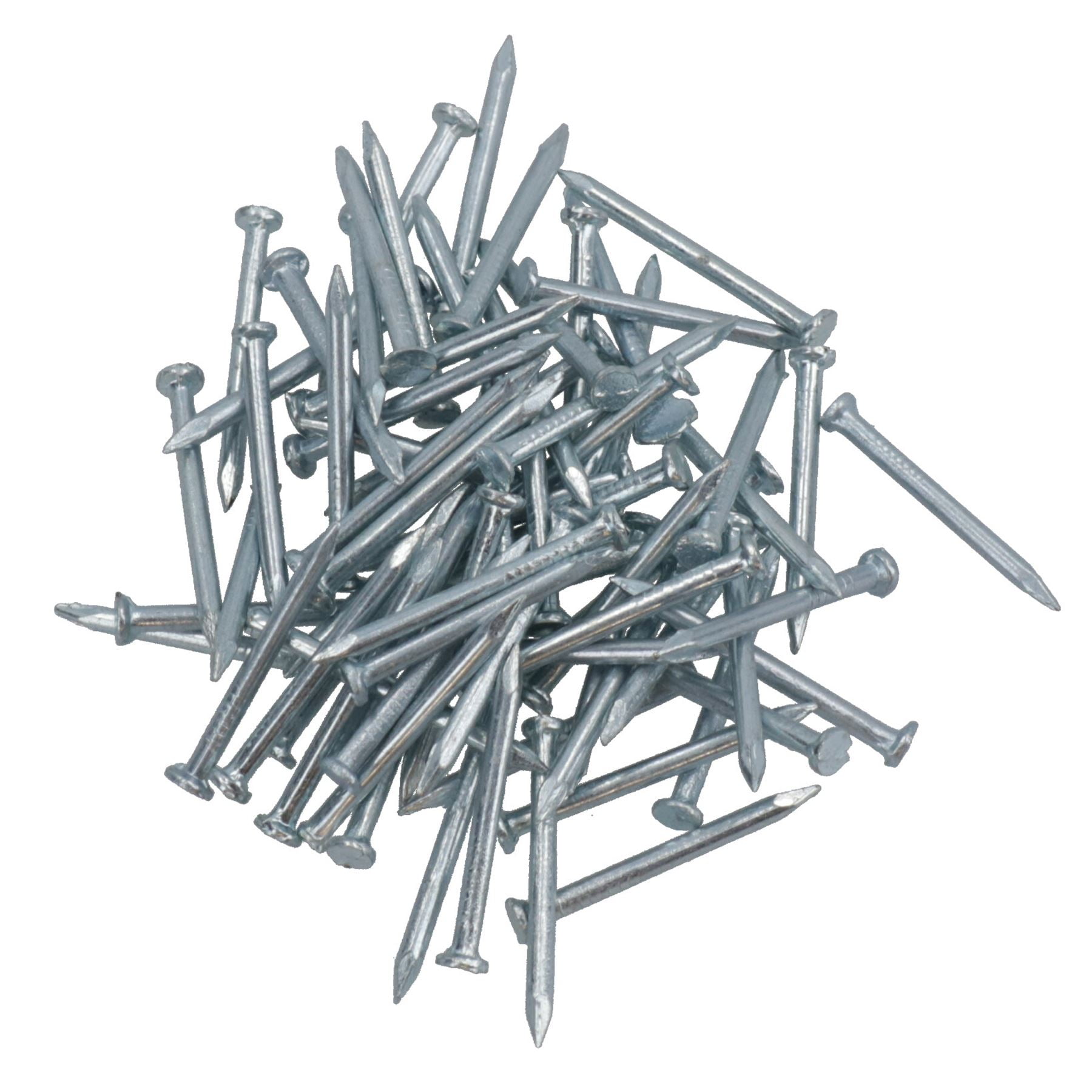 Masonry Hardened Wall Nails For Brick Block Concrete 2mm x 25mm 80 Pack ...