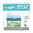 Masontops KC2WGB Wide Mouth Kefir Cap, Plastic, 2 pack - Walmart.com