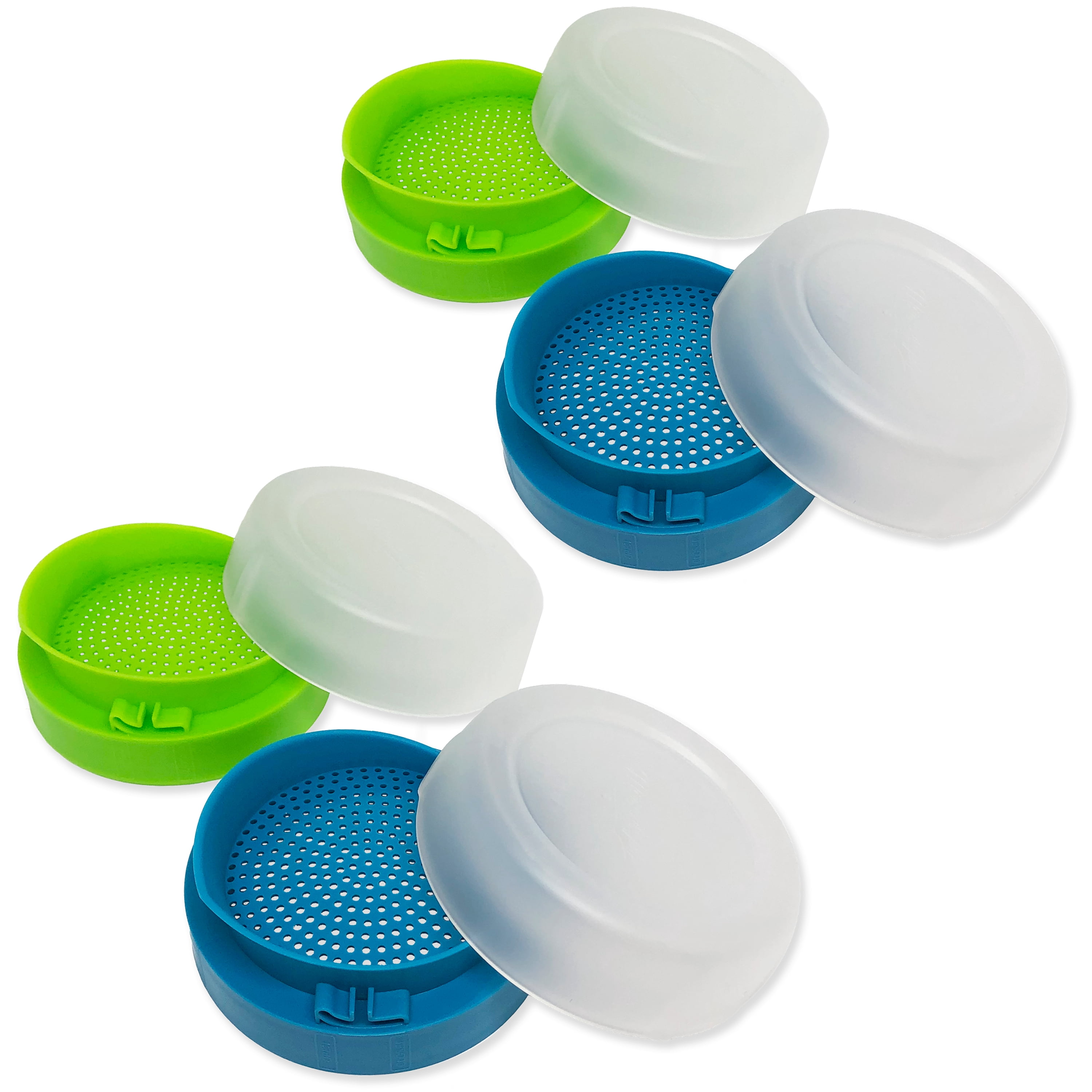 Masontops Kefir Caps - Wide Mouth Mason Jar Lids - Live Culture Grains ...