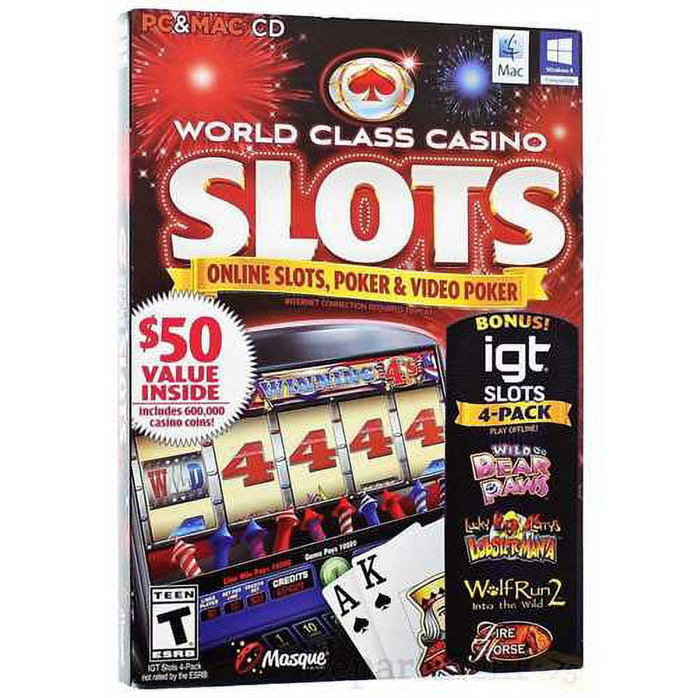 Masque Publishing World Class Slots (PC & Mac) - Walmart.com