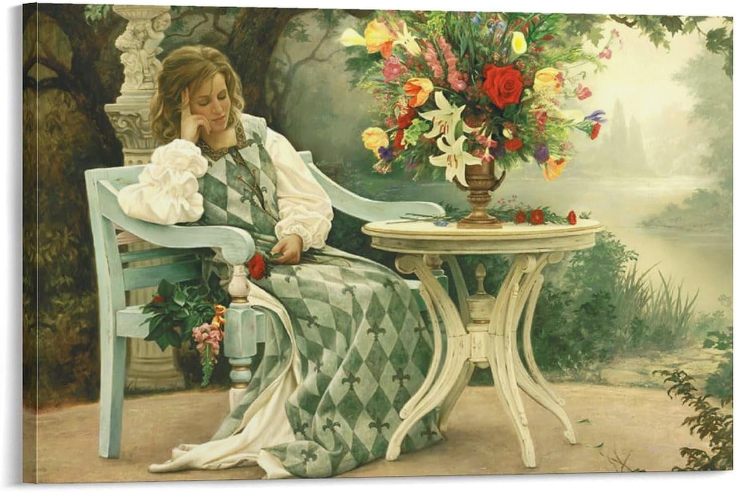 After The Masquerade by Greg Olsen Painter Wall Art Poster Wall Art ...