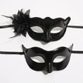 Masquerade Mask Half Face Carnival Couple Mask Venice Masquerade Mask ...