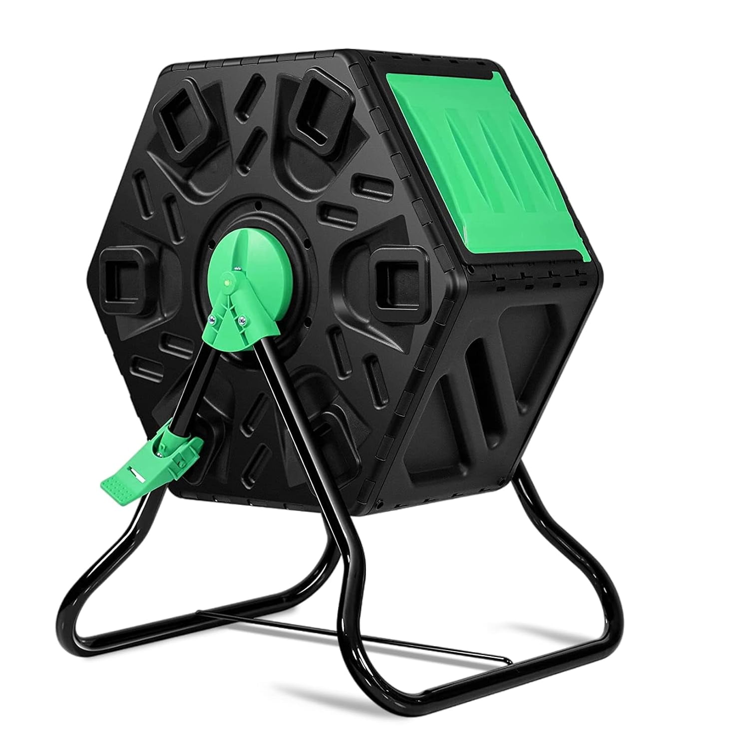 Masroo Small Composter Compact Single Chamber Outdoor Garden Compost ...