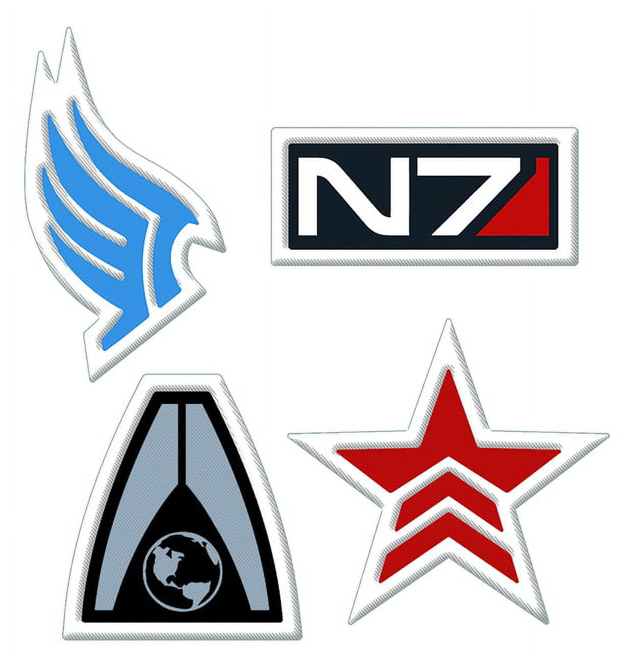 Mass Effect N7 LOGO Patch (Other) - Walmart.com