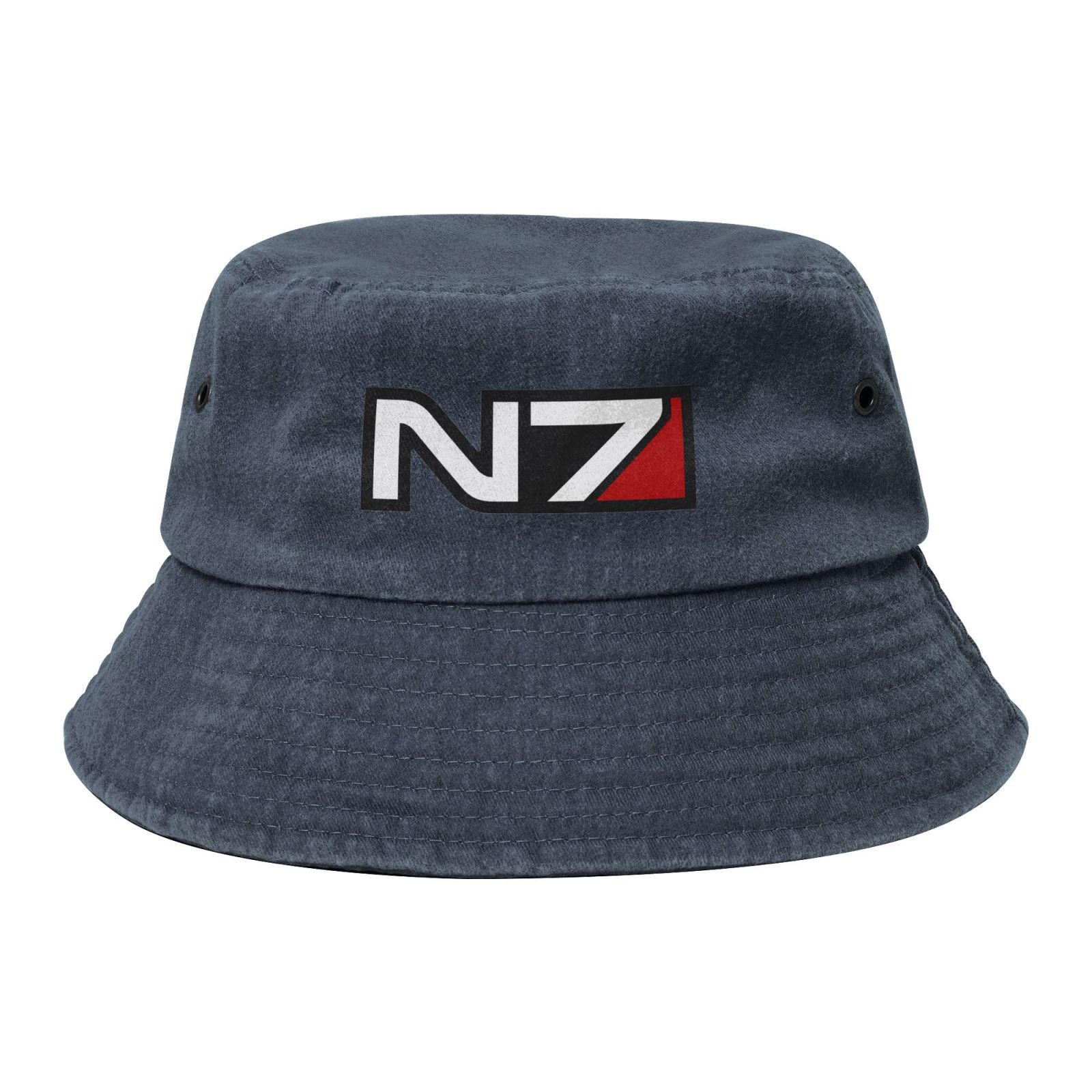 Mass Effect N7 Summer Bucket Hat Fishing Hat Wide Brim Sun Hat with UV ...