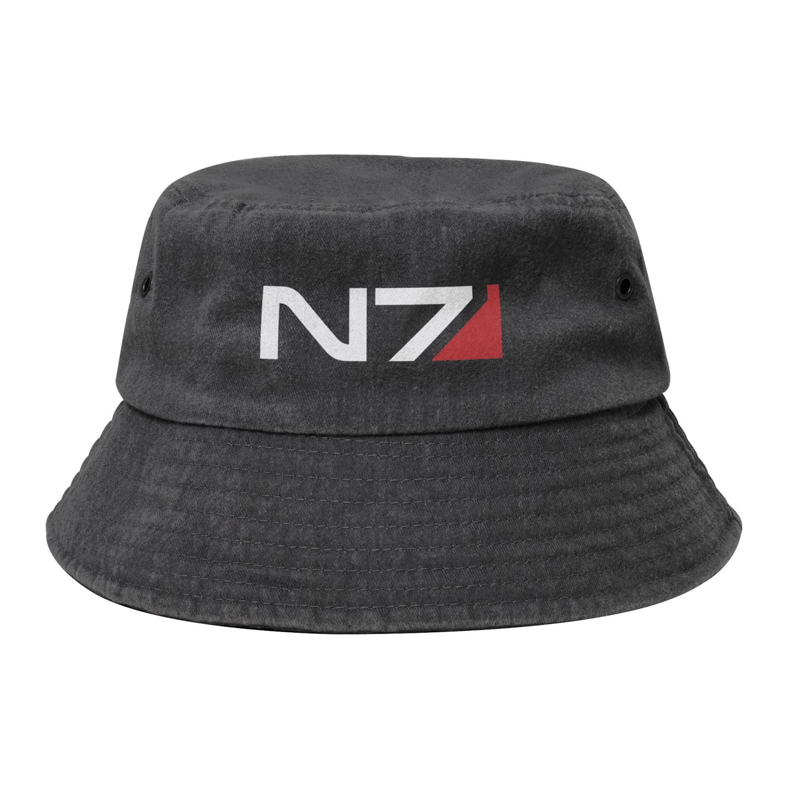 Mass Effect N7 Summer Bucket Hat Fishing Hat Wide Brim Sun Hat with UV ...