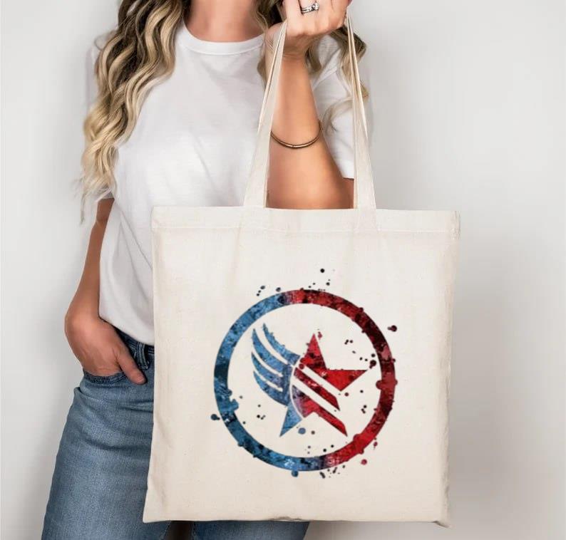 Mass Effect Paragon Tote Bag Splatter Graphic for Sci-Fi RPG Game Fans ...