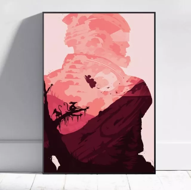 Mass Effect Poster, Commander Shepard Wall Art, Rolled Print 8 NO ...