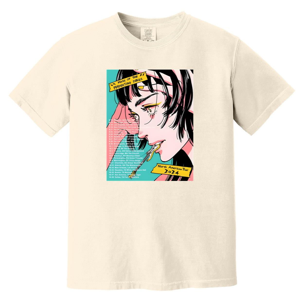 Mass Of The Fermenting Dregs North American Tour Merch Comfort Color T ...