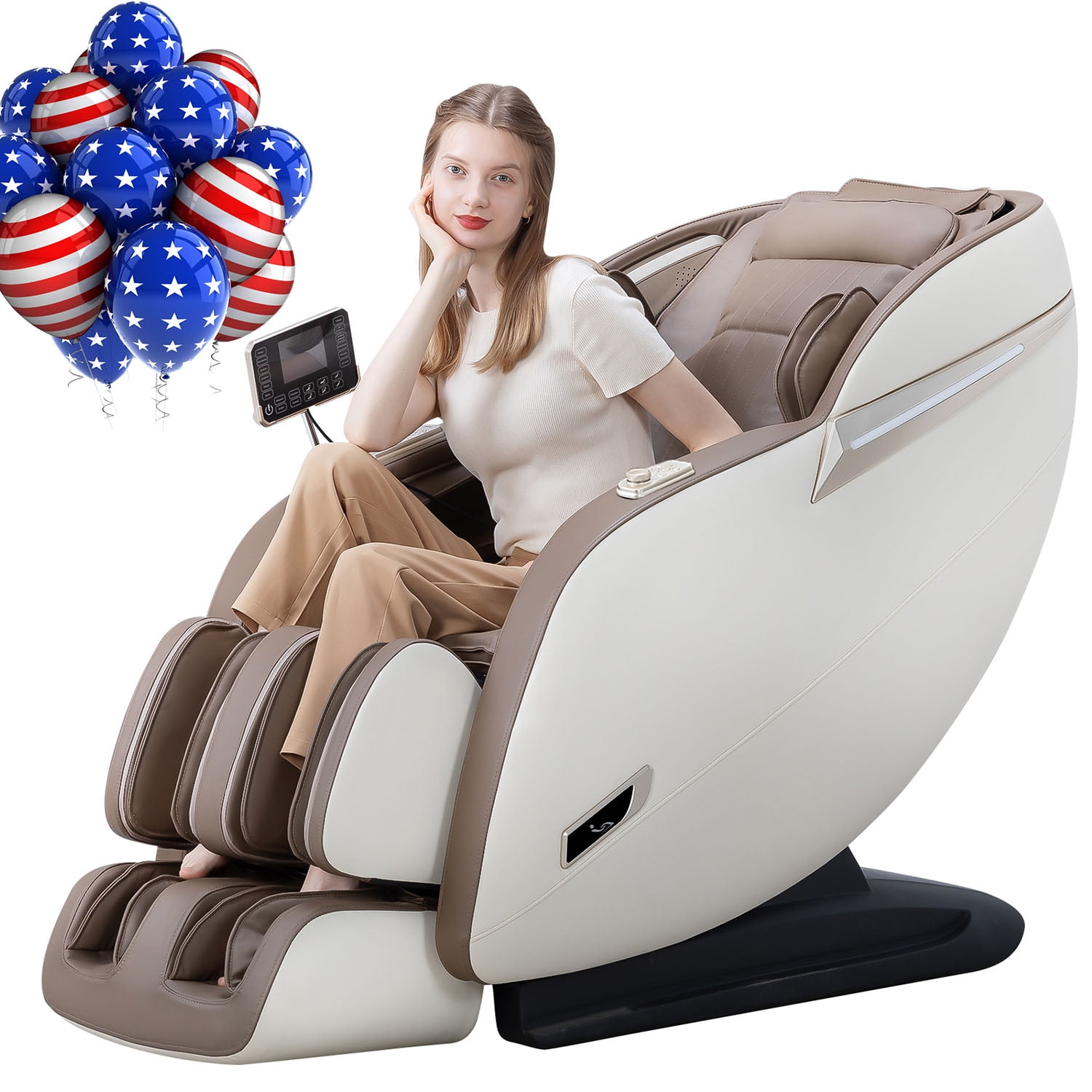 Massamax 2024 Version 3d Full Body Massage Chair Zero Gravity Recliner