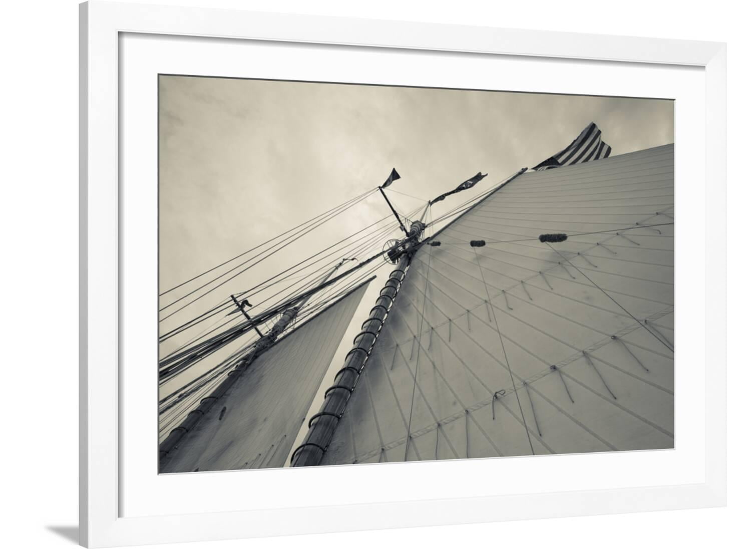 Art.com Massachusetts, Gloucester, Schooner Festival, Sails and Masts ...