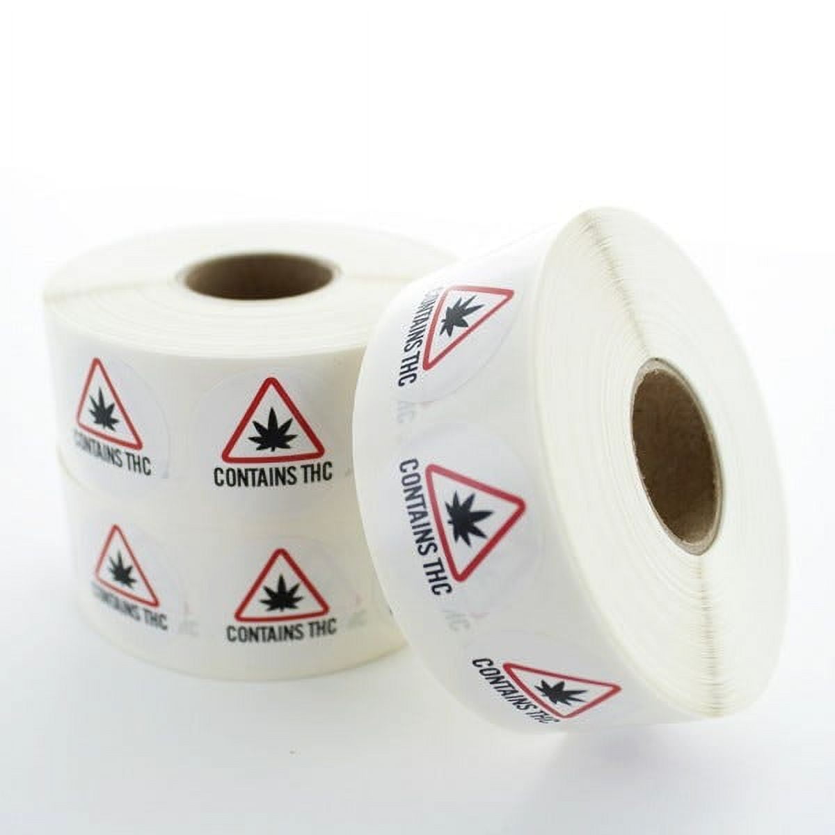 Massachusetts Marijuana Warning Labels - Contains THC - Walmart.com