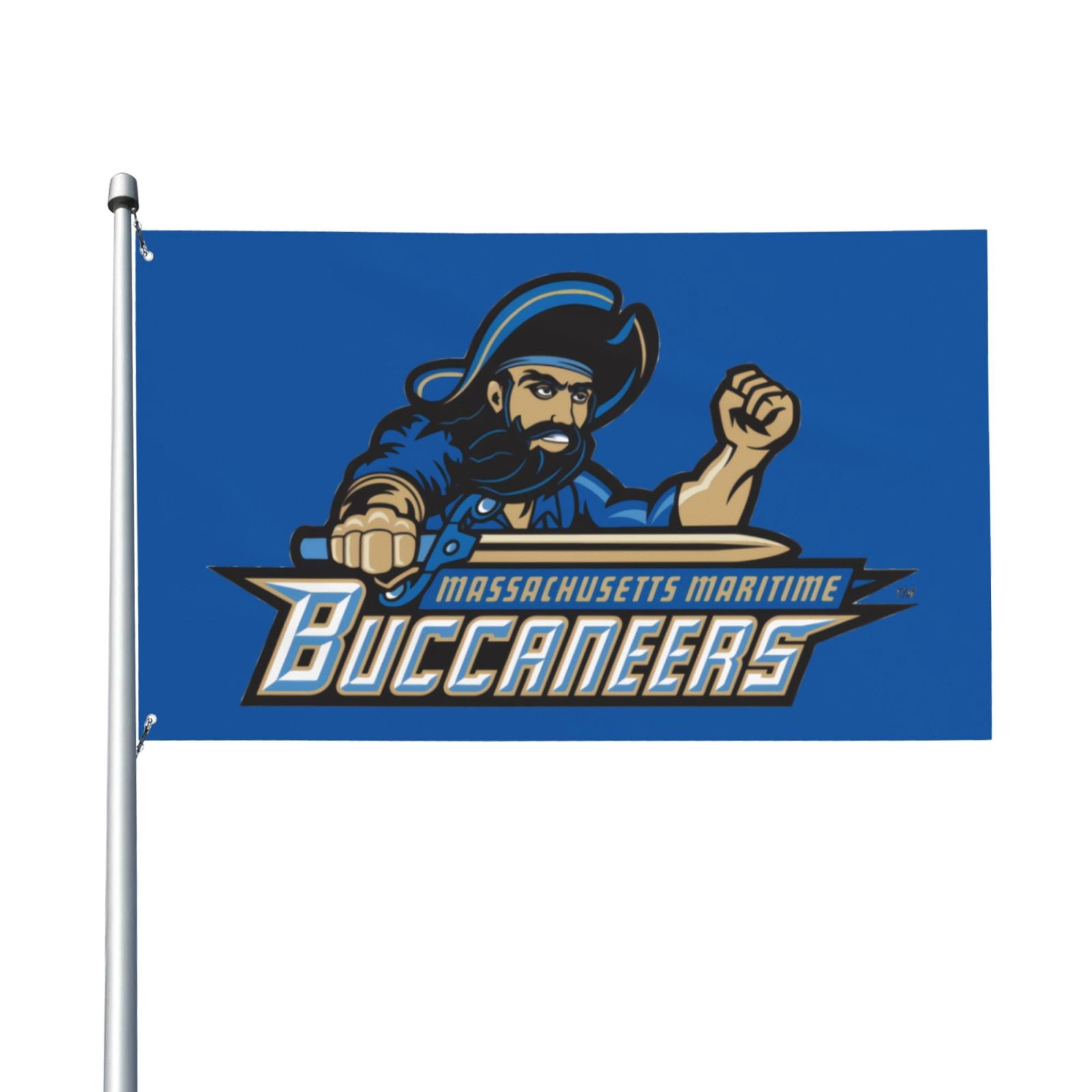 Massachusetts Maritime Academy Logo 3x5ft Outdoor Decorative Flag ...