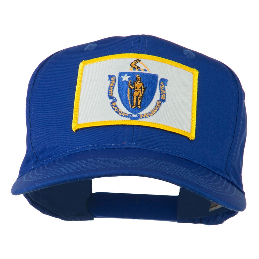 Massachusetts State High Profile Patch Cap - Royal OSFM - Walmart.com